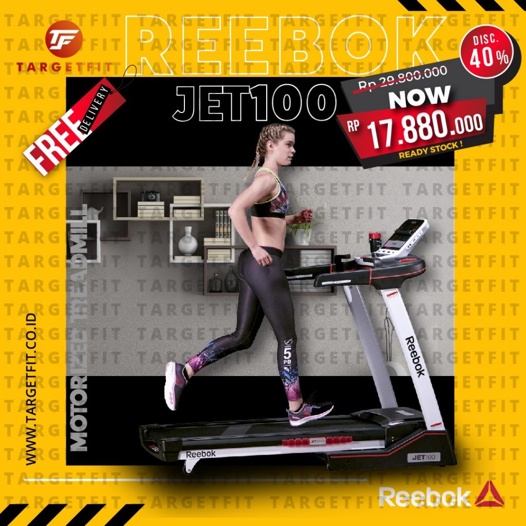 Reebok Jet 100 Treadmill - Fitnesspedia