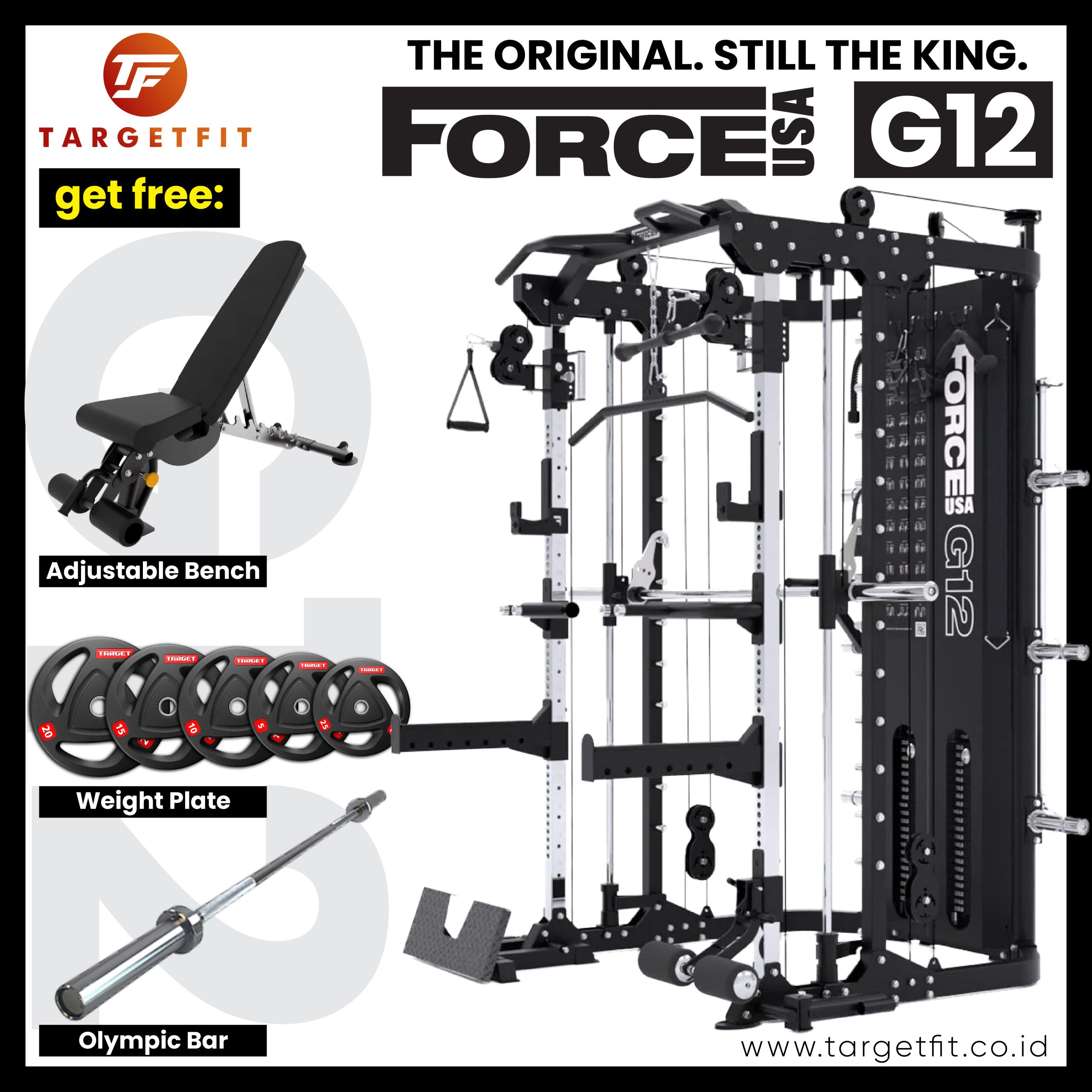 Force USA G12 All In One Trainer - Fitnesspedia